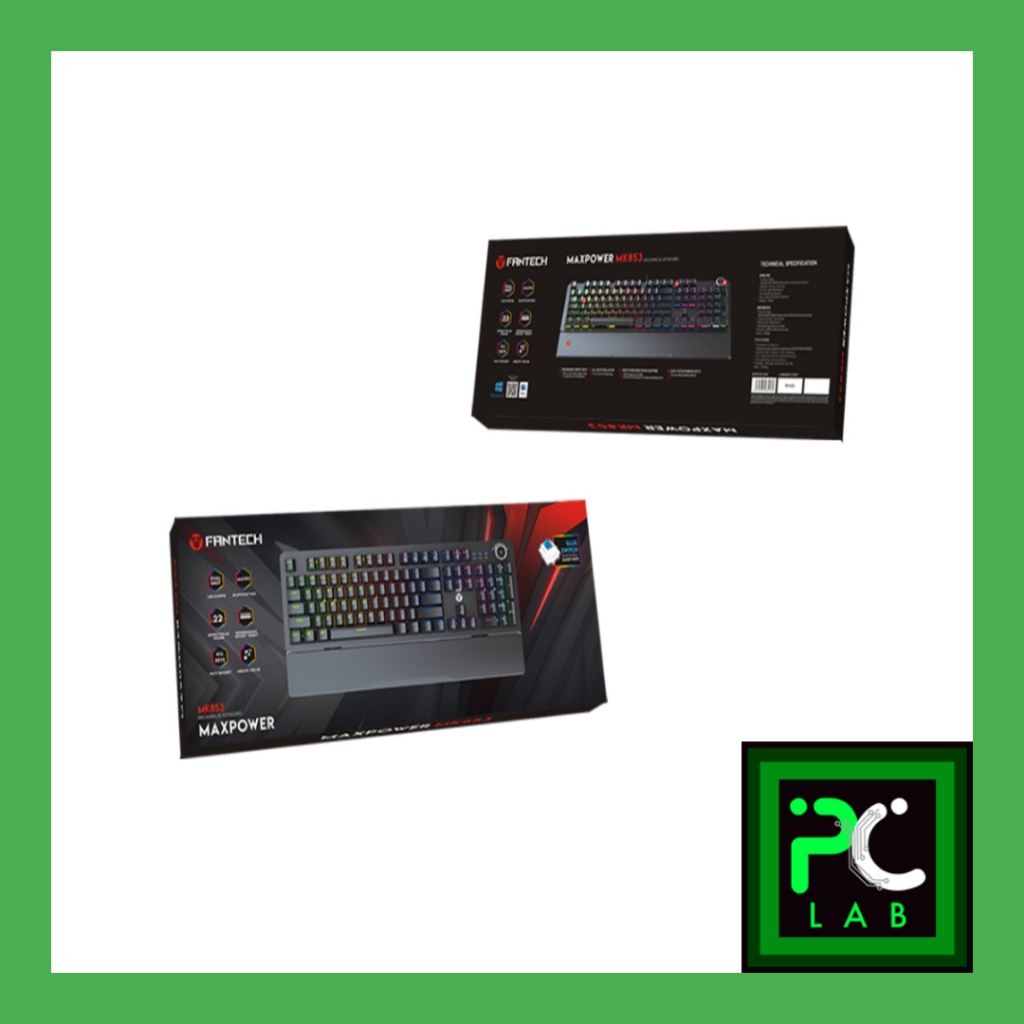 Fantech MK853 Maxpower V2 RGB Mechanical Gaming Keyboard | Shopee ...
