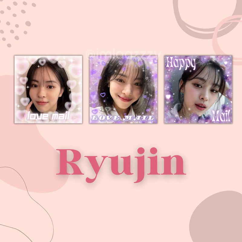 ITZY Mail Stickers Kpop sticker 12pcs (Love Happy mail) | Shopee ...