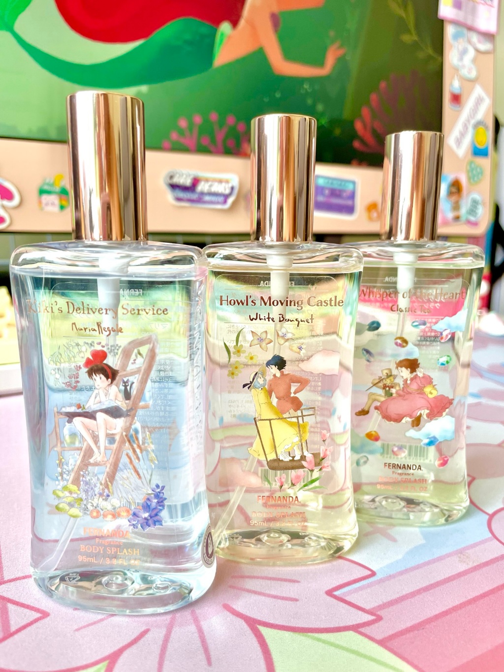 STUDIO GHIBLI x FERNANDA BODY MIST COLLECTION (SOLD PER PIECE) | Shopee ...