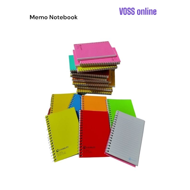 Scribbles Memo Notebook(tickler/small) 3"x5" High Quality sold per pc ...