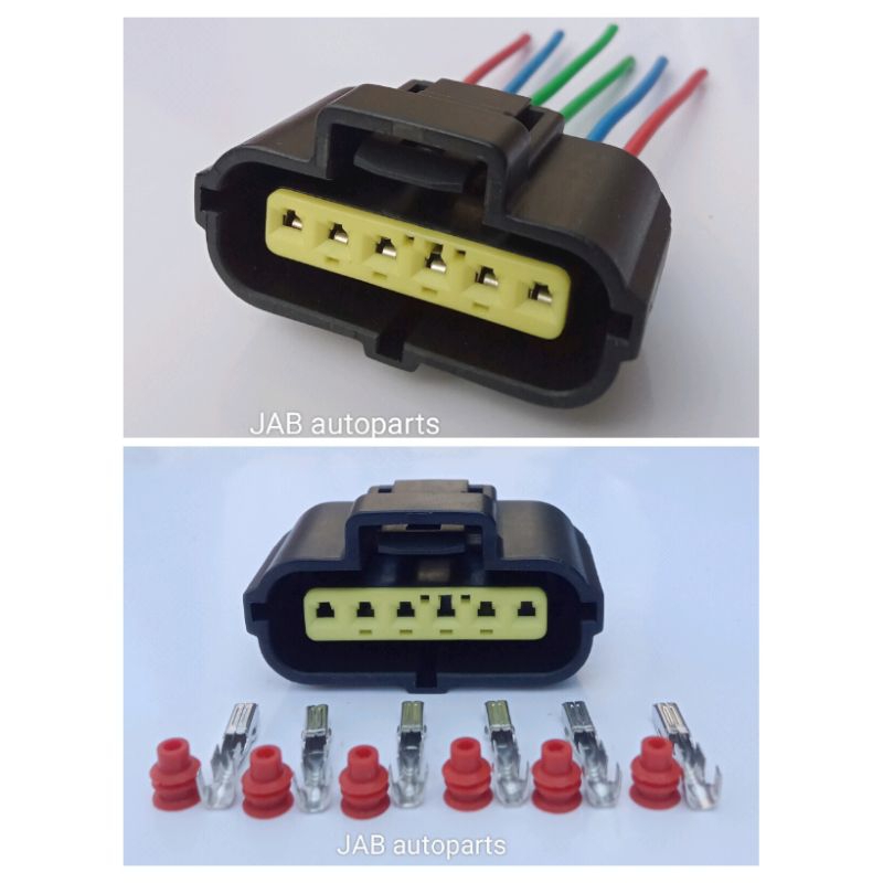 Legit! New arrival! MAZDA maf sensor socket connector FORD Maf sensor ...