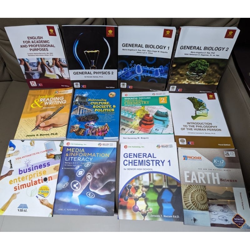 Grade 11 / 12 Books Senior High School Set H ( Brand New) | Shopee ...