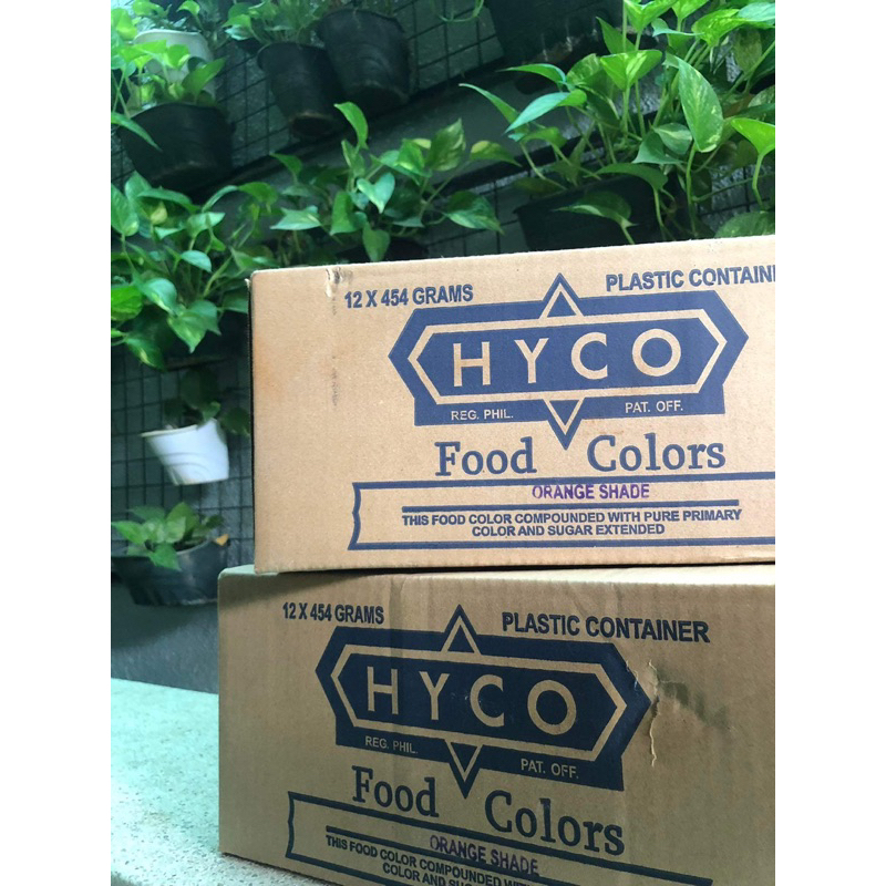 1 box Hyco Powdered Food Coloring (12 bottles) | Shopee Philippines