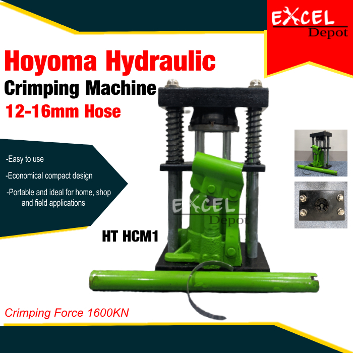 Hoyoma Japan Hose Hydraulic Crimping Machine 12-16mm 1600kN | Shopee ...