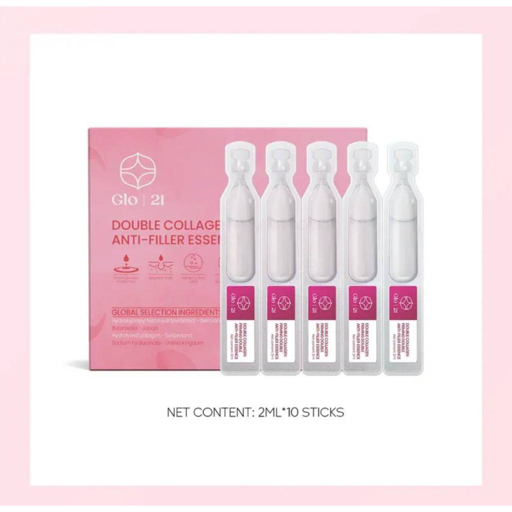 BUY ONE TAKE ONE GLO21 DOUBLE COLLAGEN FIRMING DOUBLE ANTI-FILLER ...