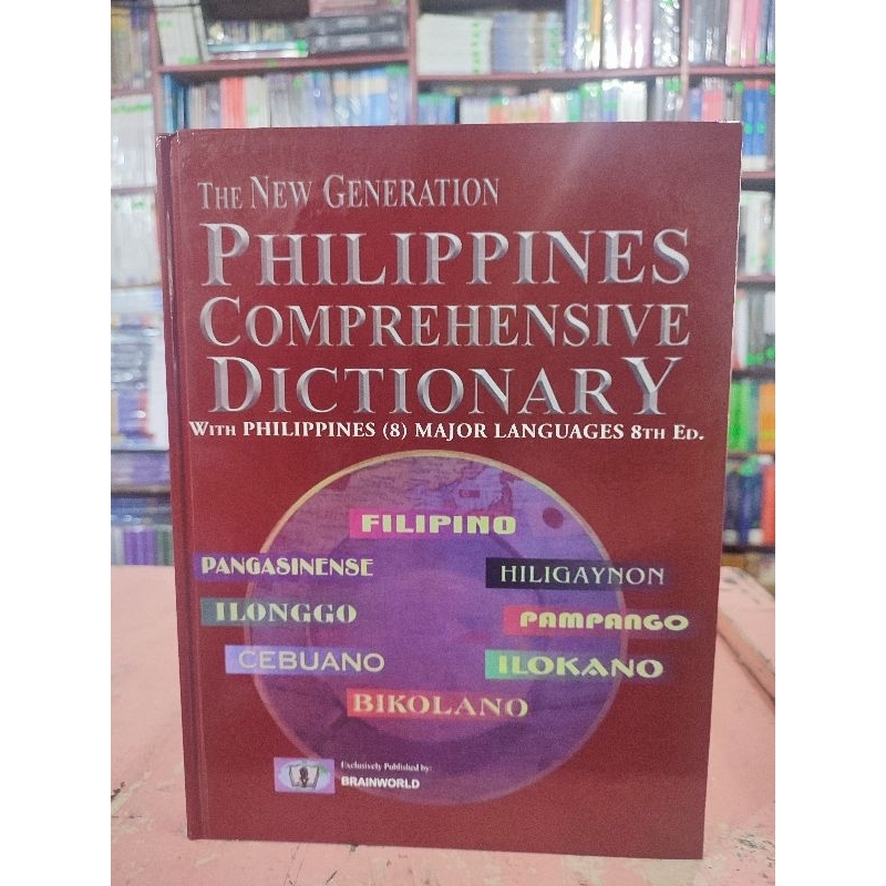 The New Generation Philippines Comprehensive Dictionary with 8 major ...