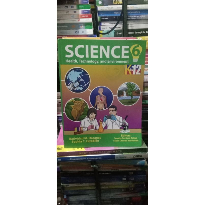 science health technology and environment grade 6 (NEW) | Shopee ...