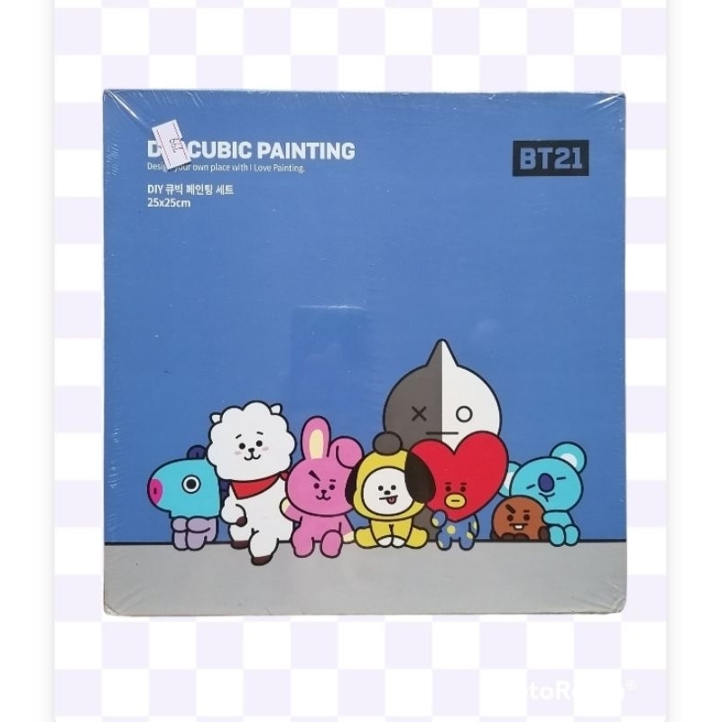 BT21 MININI DIY CUBIC PAINTING RJ | Shopee Philippines