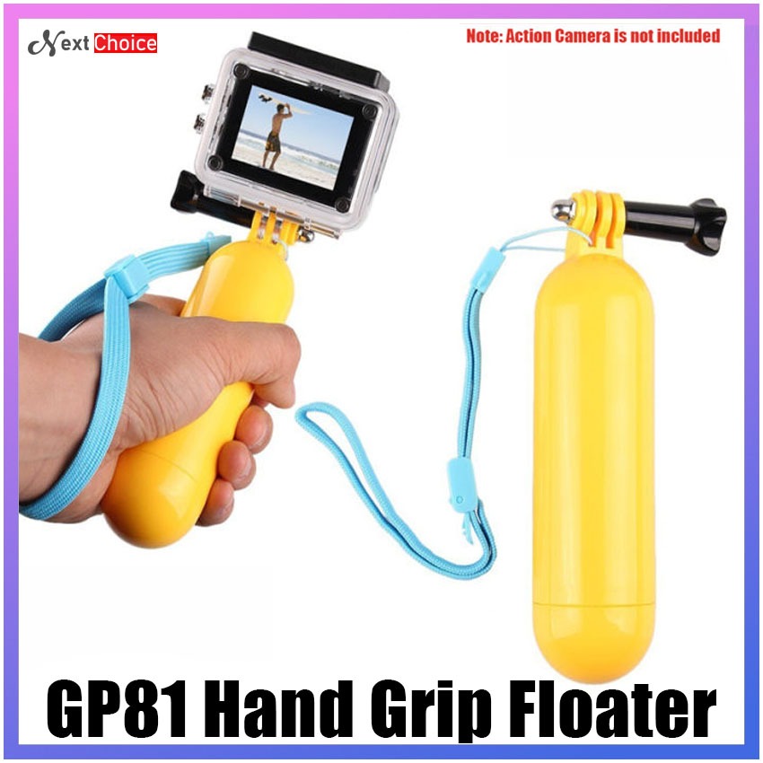 GP81 Floater and Bobber for Action Sports Camera (Yellow) | Shopee ...