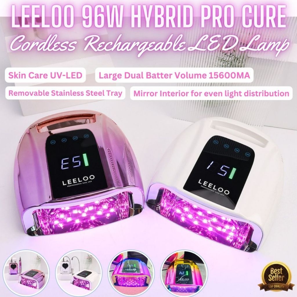 LeeLoo / Slay Nails Rechargeable UV Lamp - Cordless & Rechargeable power system | Shopee Philippines