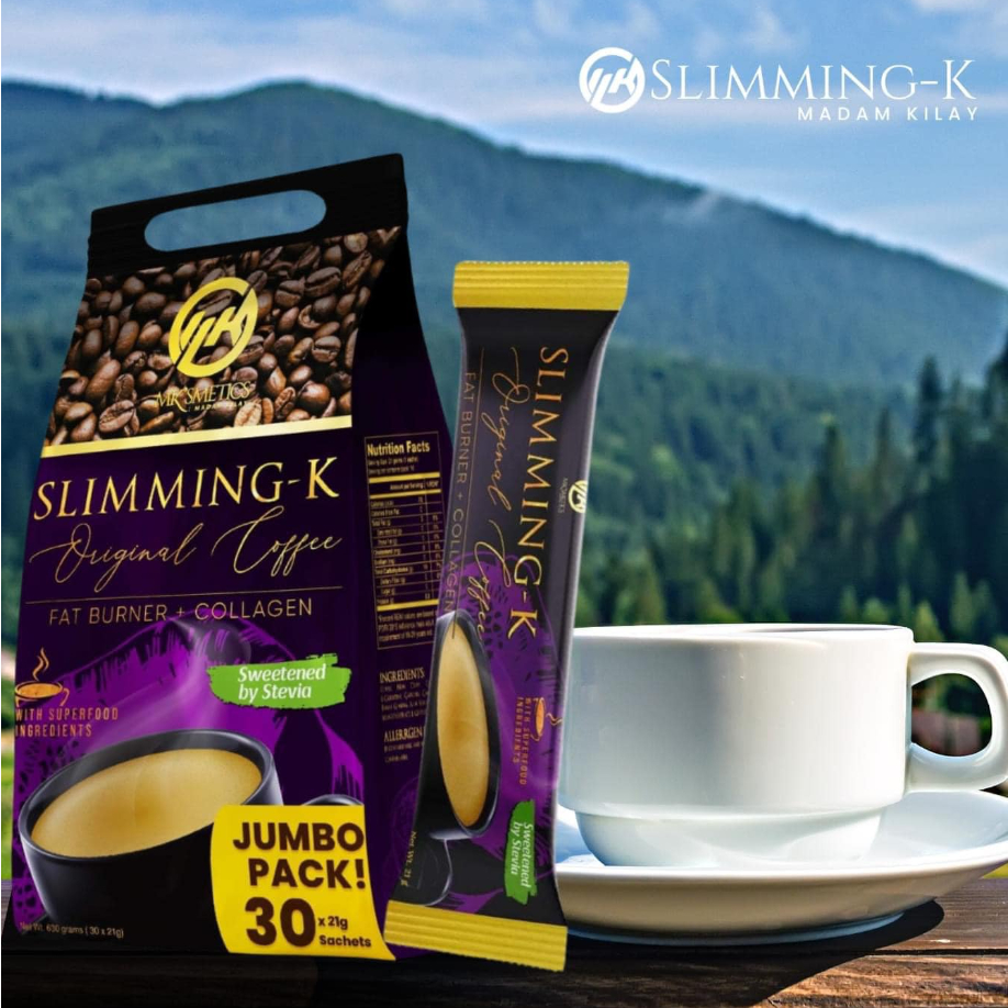 Slimming K Original Coffee Jumbo Pack 30x21g Sachets (Fat Burner ...