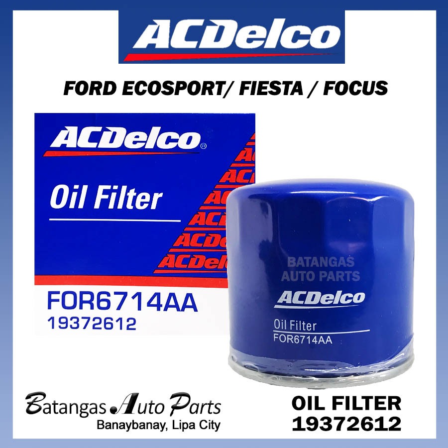 OIL FILTER FORD ECOSPORT/ FIESTA / FOCUS | Shopee Philippines