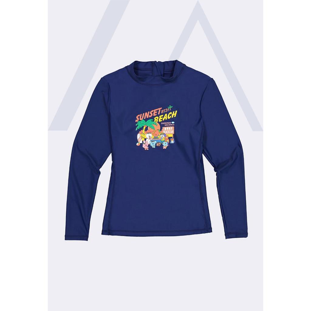 BENCH/ - GCU0017 - Bench Active BT21 Sunset Beach Women's Long Sleeve ...