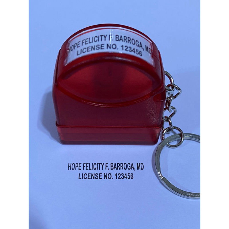 DIGI 10X28MM PERSONALIZED SELF INKING STAMP FREE NAME COD COD | Shopee ...