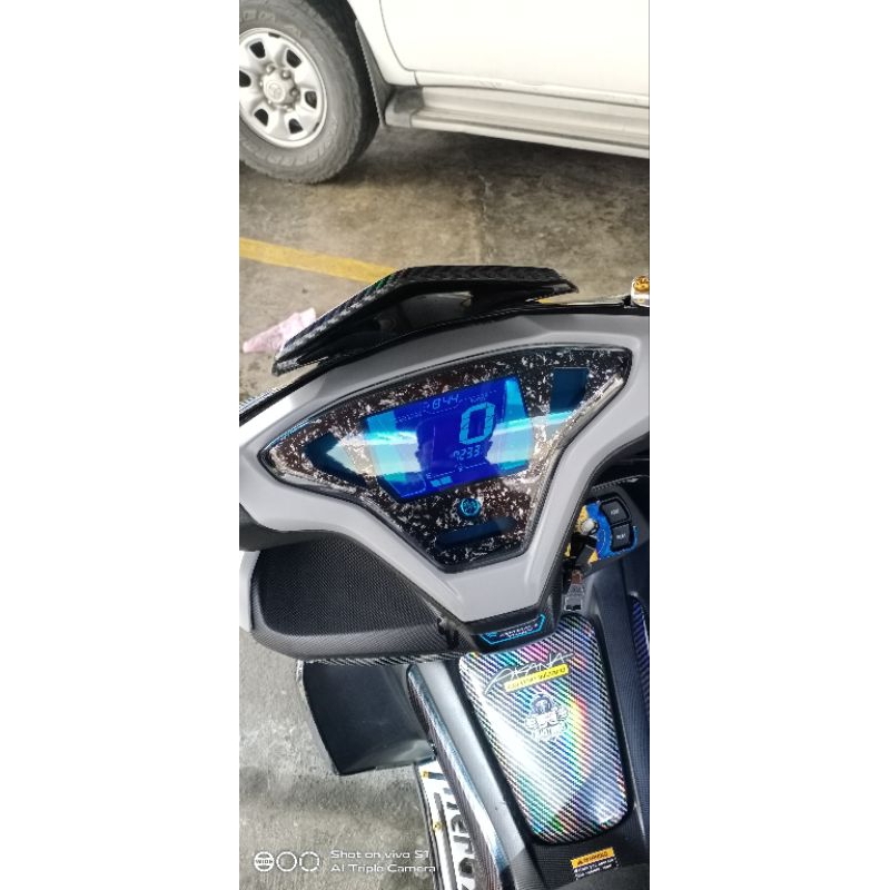 AEROX v2 GAUGE PANEL POTECTOR AND GARNISh decals | Shopee Philippines
