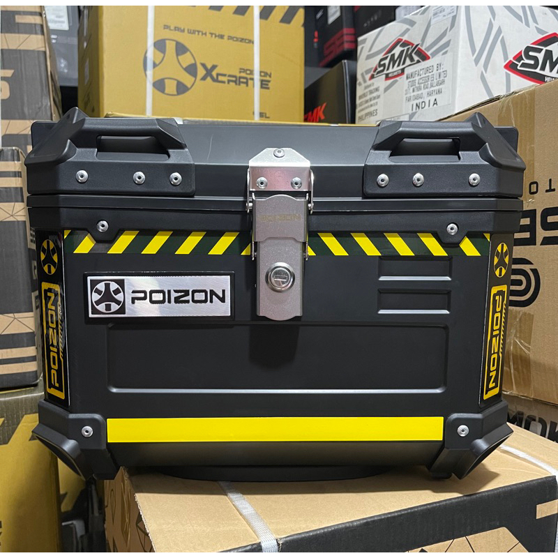 SMOK ALLOY TOP BOX 28L,35L, 45L & 55L Anti-scratch with FREE backrest ...