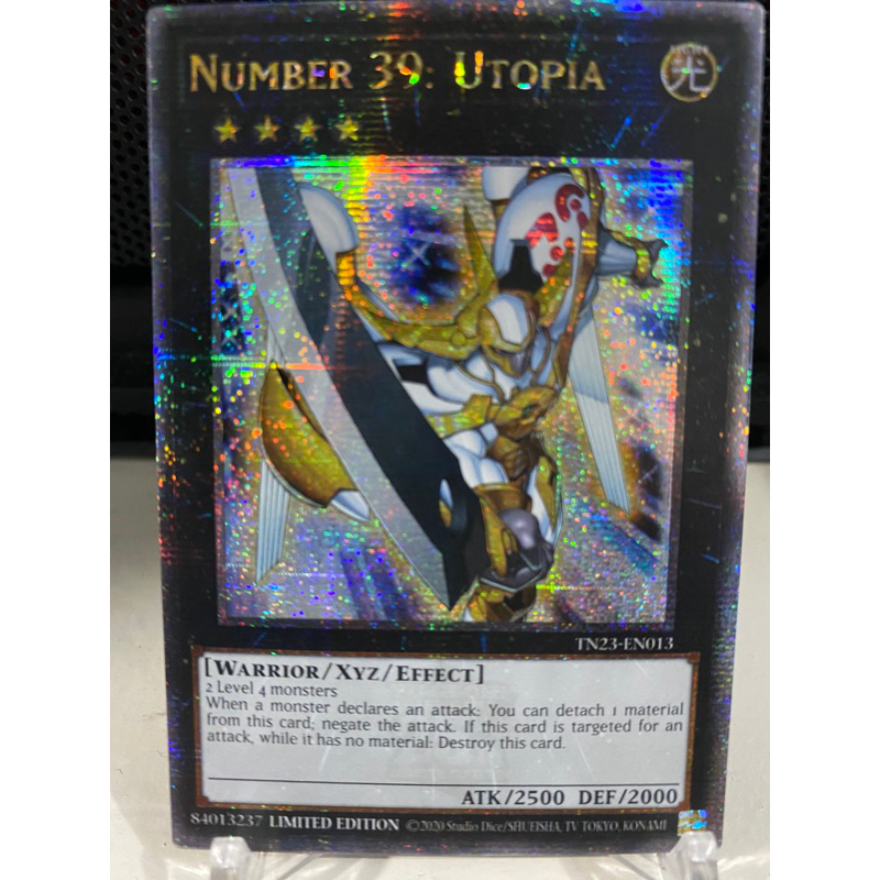 Number 39: Utopia - TN23-EN013 - Quarter Century Rare 1st Edition | Shopee Philippines