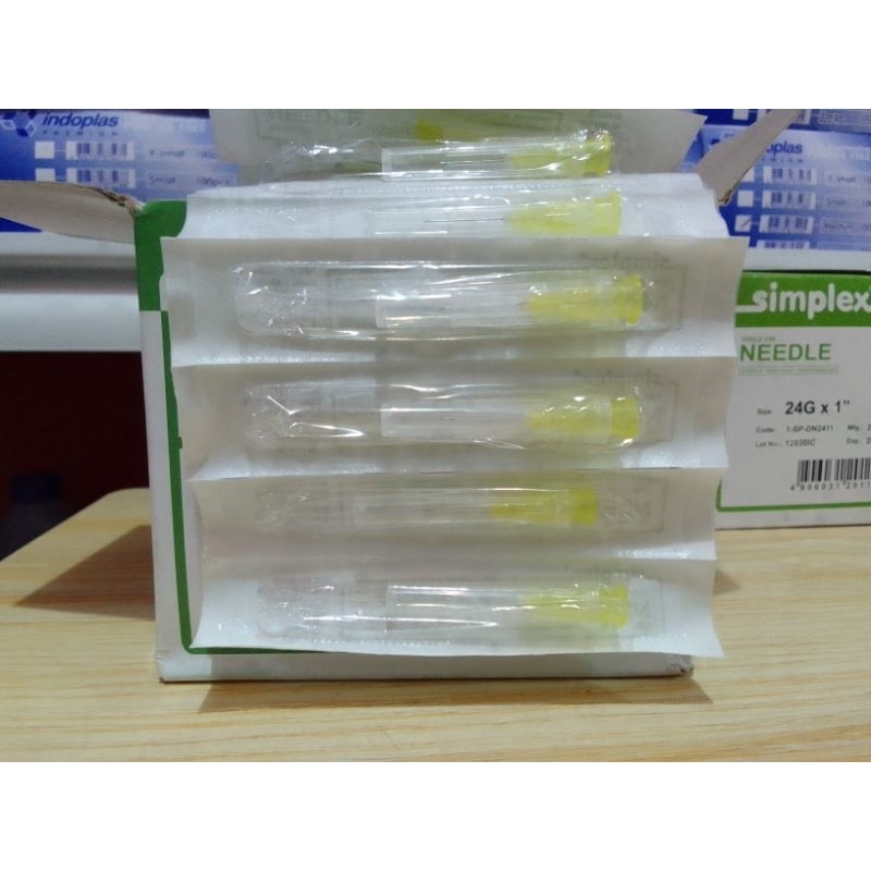 SIMPLEX NEEDLE 30G x 1/2" | Shopee Philippines