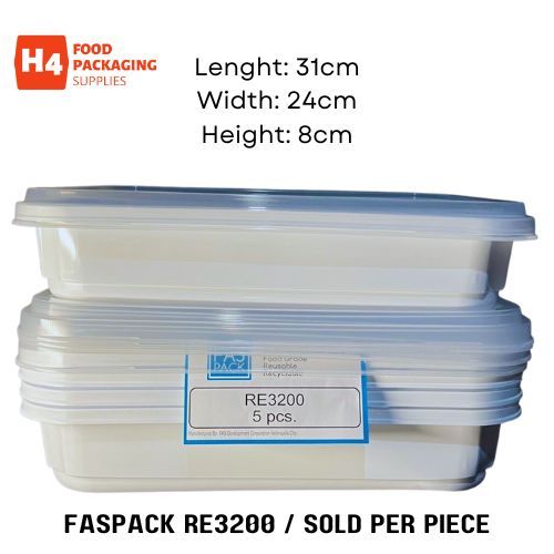 Fas Pack Party Tray White RE3200 | Shopee Philippines