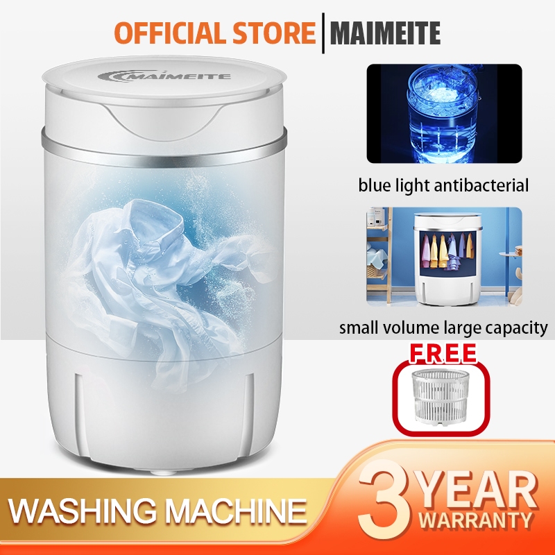 MAIMEITE Mini washing machine portable washing machine With Dryer With ...