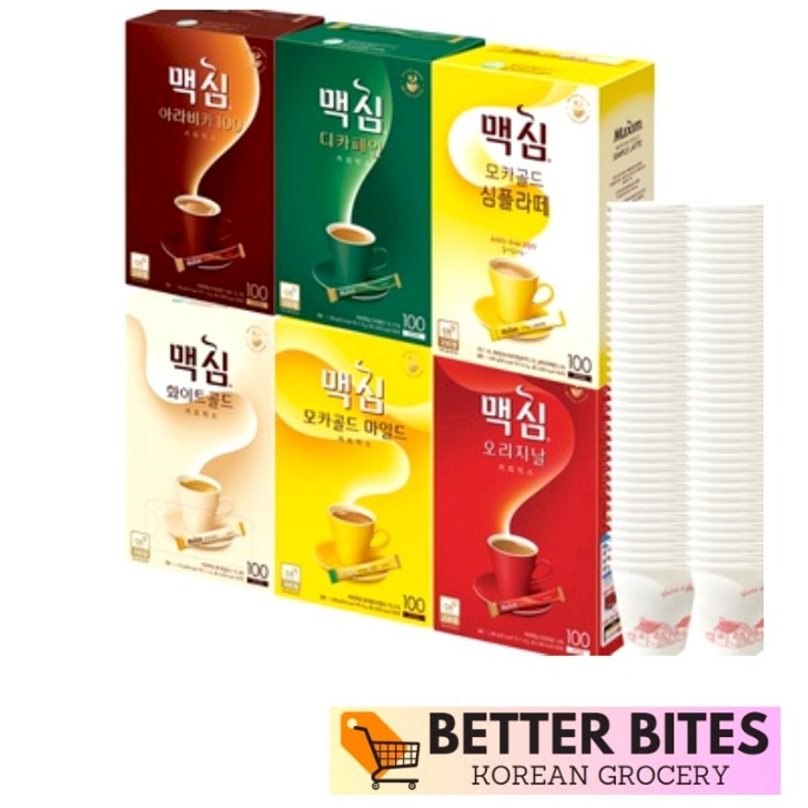 MAXIM COFFEE 100T (ARABICA ,DECAFFEINATED ,MOCHA GOLD MILD ,ORIGINAL ...