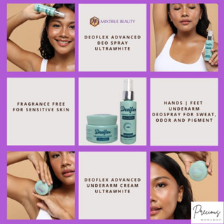 Deoflex Underarm Whiitening Cream and Spray (Combo) | Shopee Philippines