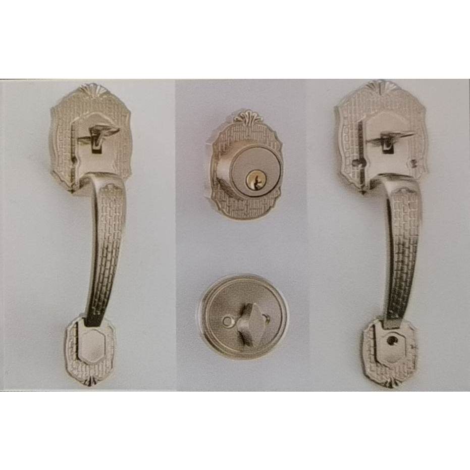 Denco door knob combine handle lockset (1 cylinder + 2 handles) DC501SS ...