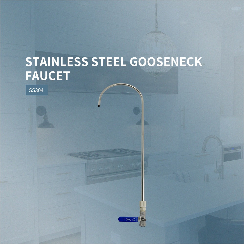For Water Station Stainless Goose neck Faucet 1/2/JACO Male 1/2 Inch ...