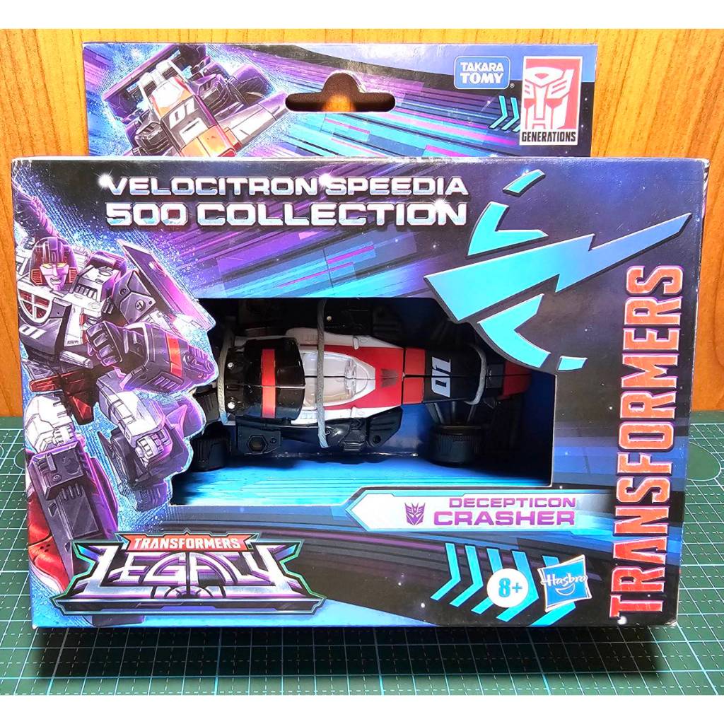 Transformers TF Legacy Crasher Velocitron Speedia 500 Collection ...