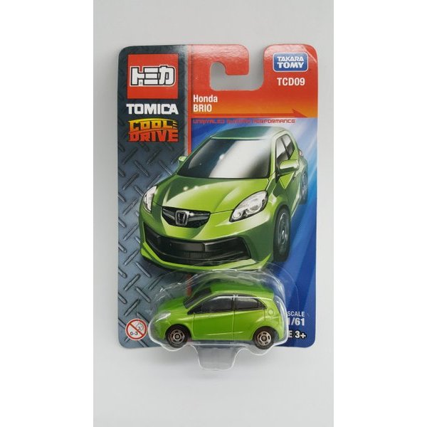 Tomica Cool Drive TCD-09 Honda Brio (Green) (Takara Tomy) | Shopee ...