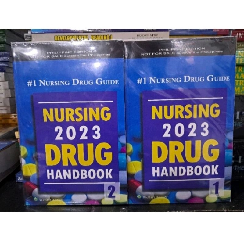 Nursing Drug Handbook 2023 & 2024 Colored ONHAND | Shopee Philippines