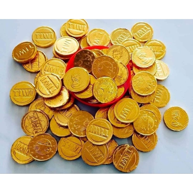 Chocolate Gold Coins 250 grams and 500 grams pack