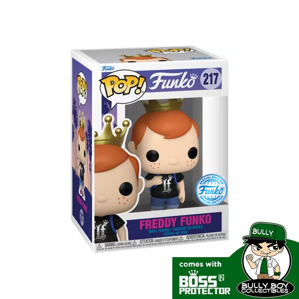 Funko Pop - Freddy Funko with Loungefly Bag Fse 217 With Boss Protector ...