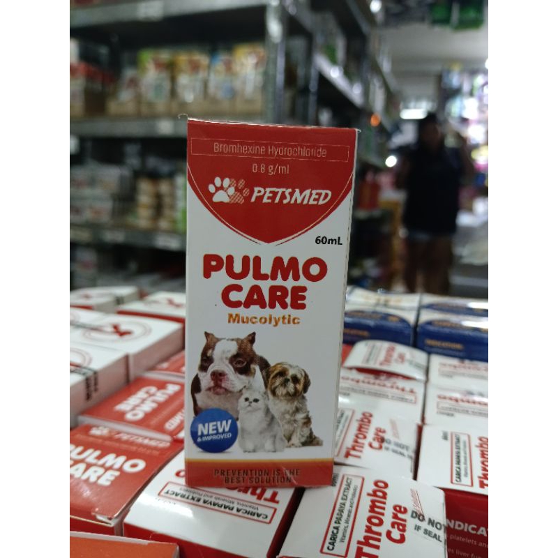 Pulmo Care Mucolytic for Dogs & Cats 60ml | Shopee Philippines