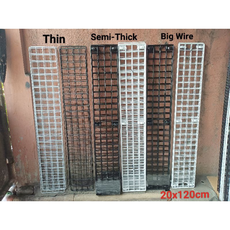 (20x120cm) Wire Mesh Panel Hanging Display Gridwall Metal Wall ...