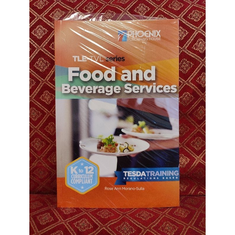 Food and Beverage Services Tesda by Rose Ann Morano-Sulla | Shopee ...
