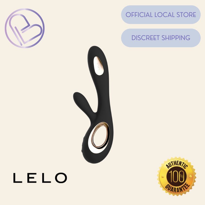 Lelo - Soraya Wave Dual Stimulation Rechargeable Rabbit Vibrator (Black ...