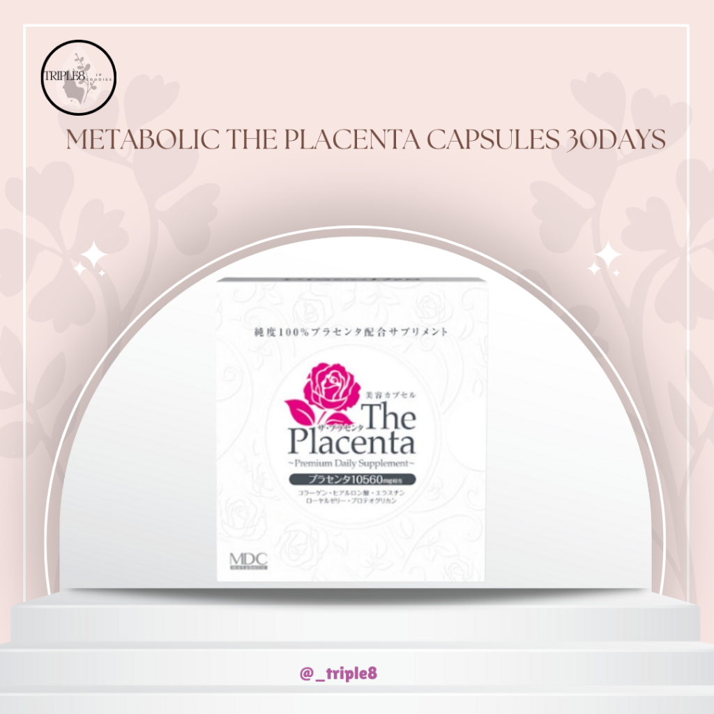 METABOLIC THE PLACENTA CAPSULES 30days | Shopee Philippines