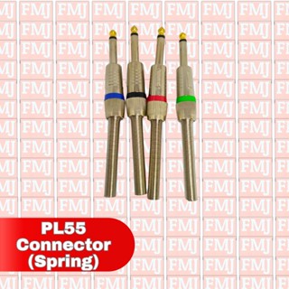 FMJ 1 pc PL 55 6.35mm Microphone Connector Mono Plug Heavy Duty pl55 ...