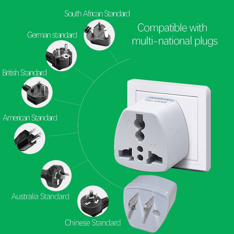 Universal Travel Adapter Power Charger Outlet Plug Converter Adaptor ...