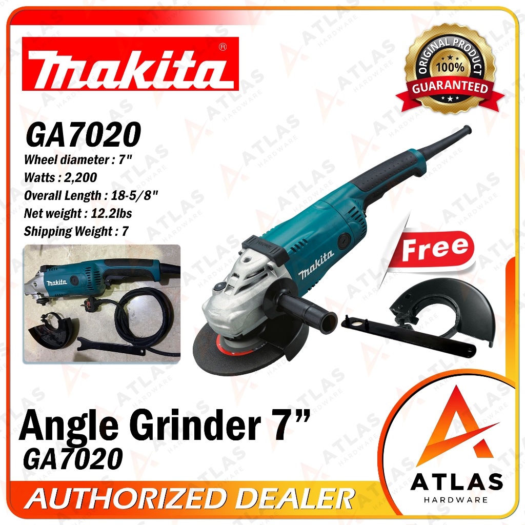 Makita Angle Grinder 7in GA7020 ORIGINAL | Shopee Philippines