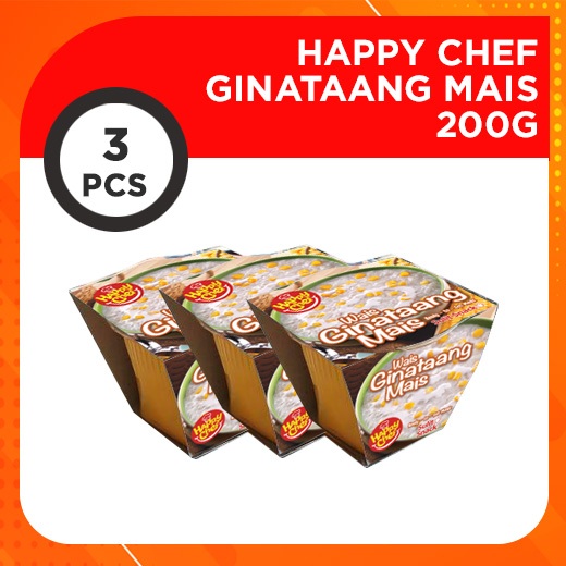 Happy Chef Ginataang Mais 300G TRIO PACK | Shopee Philippines