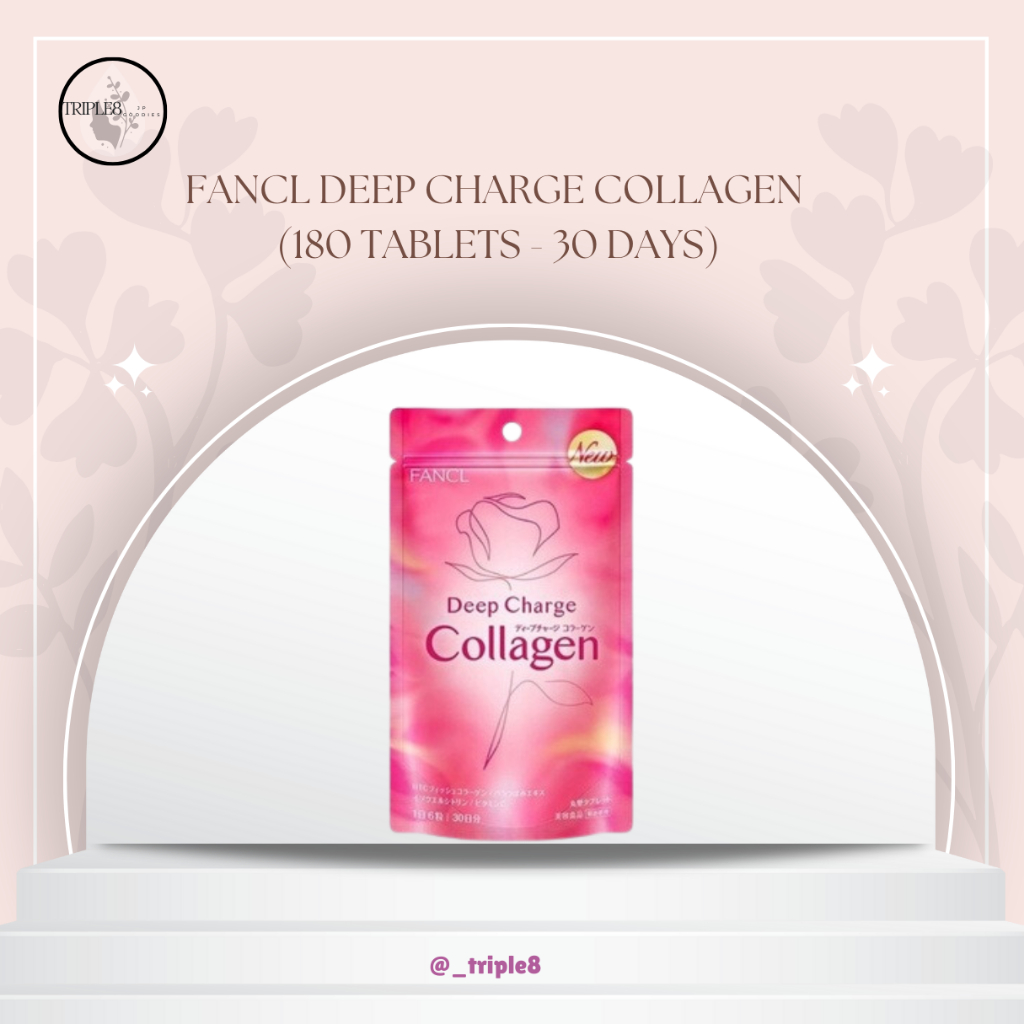 Fancl Deep Charge Collagen (180 tablets - 30 days) | Shopee Philippines