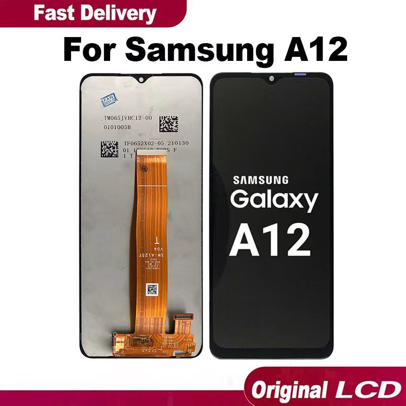 Samsung Galaxy A12 LCD Display Touch Screen Digitizer Assembly | Shopee ...