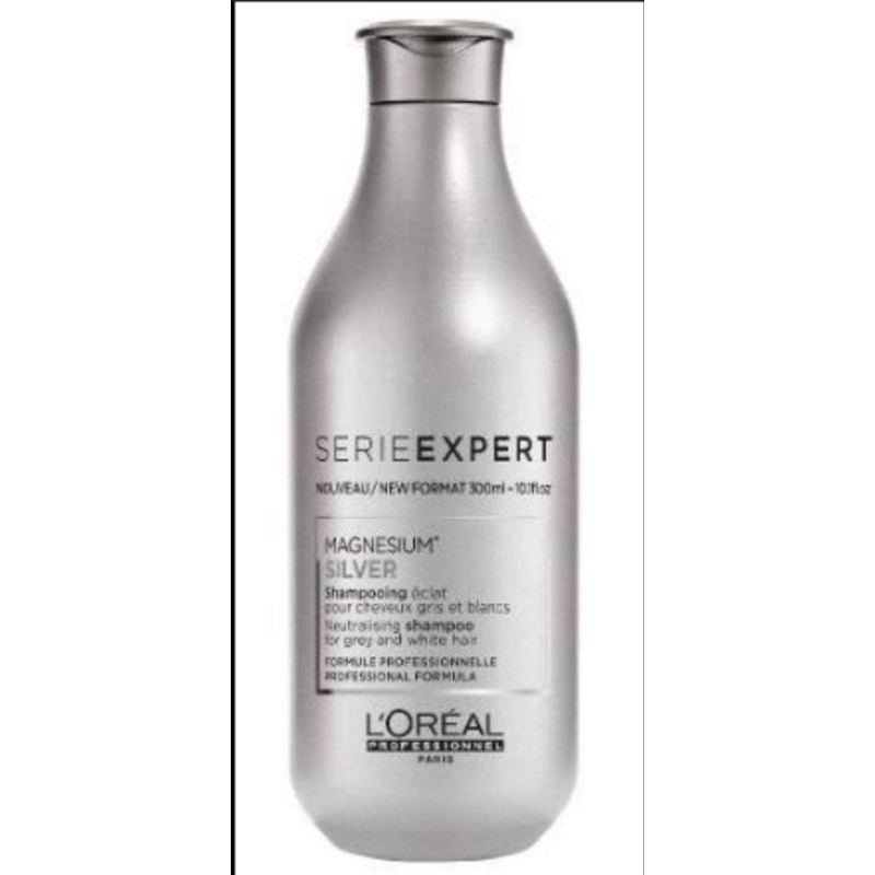 L'Oréal Serie Expert Silver Shampoo 300ml + Silver Neutralizing Cream ...