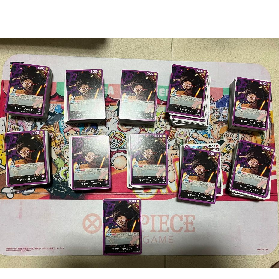 One Piece Card Game OP05 Pre-built Decks Complete sets of Rare, Common ...