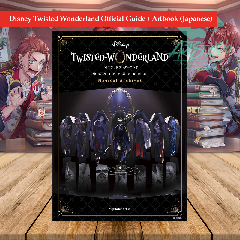 Disney Twisted Wonderland Official Guide + Artbook (Japanese) | Shopee Philippines