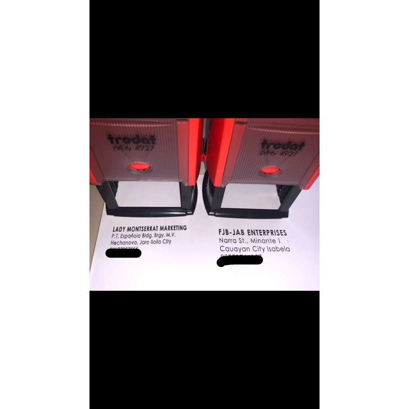 Trodat 4927 Personalized Stamp CoD | Shopee Philippines