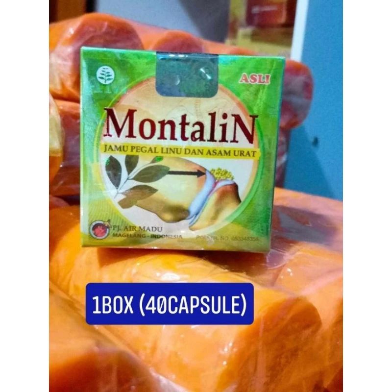 MONTALIN HERBAL CAPSULE @10SACHET/1BOX | Shopee Philippines