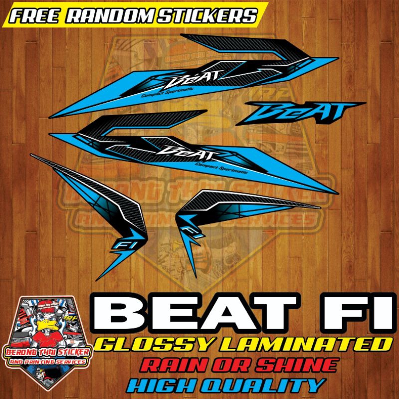 Honda Beat FI Stock Decals | Shopee Philippines